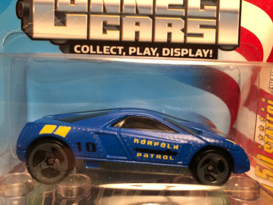 Hot Wheels Connect Cars VIRGINIA Cadillac Cien Concept Car Blue Die ...