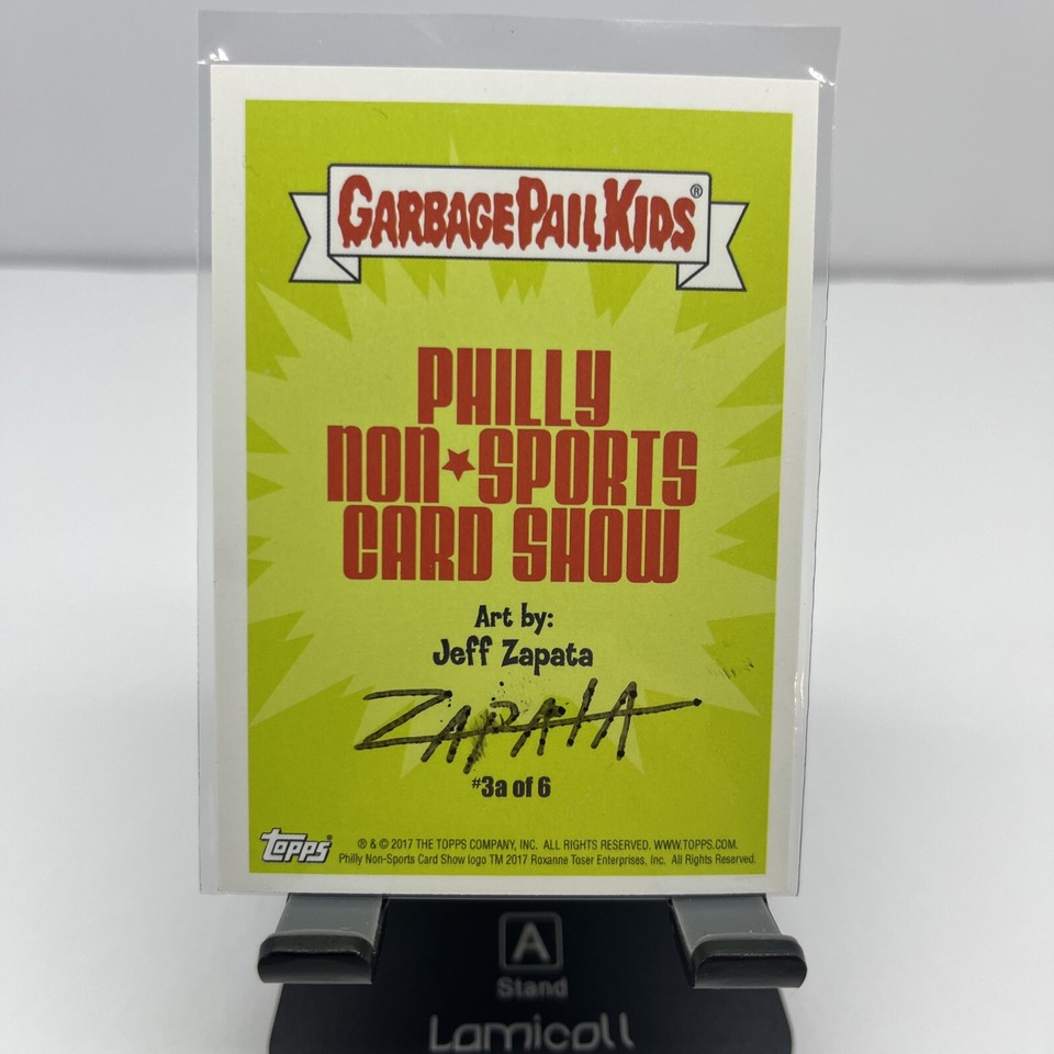 2017 GPK Philly Non-Sports Card Show Promo Ceasing Clark Jeff Zapata ...