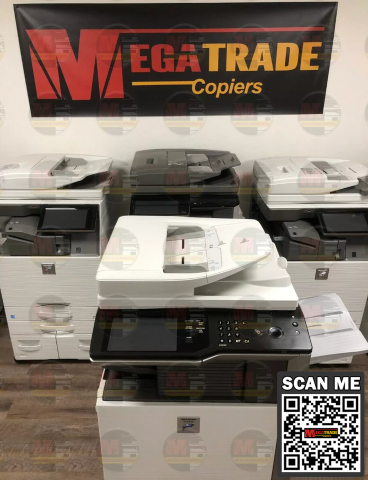 Sharp MX-M453N Mono A3 Laser Multifunction Printer Copier Scanner 45 ...