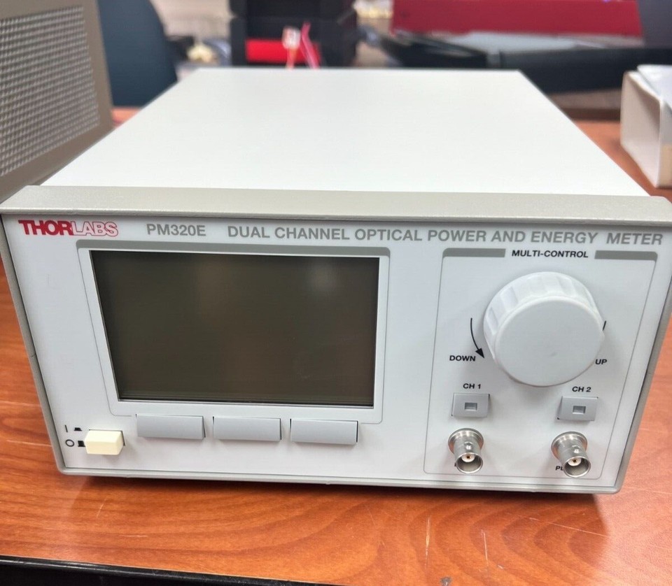 Thorlabs PM320E Dual-Channel Benchtop Optical Power and Energy Meter ...