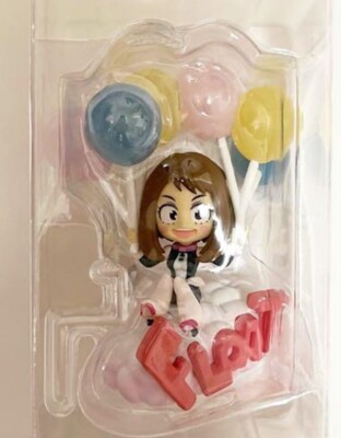 My Hero Academia Desktop Heroes Mini Action Figure Statue Mascot Ochako ...