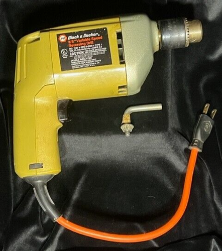Black & Decker 3/8 inch variable speed reversing drill Model Number ...