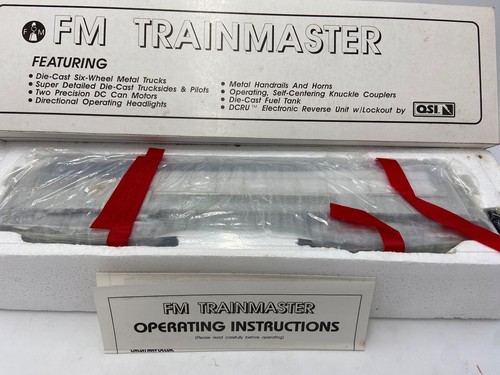 CUSTOM Trains Williams FM TRAINMASTER D & H 100 Diesel Locomotive FREE ...