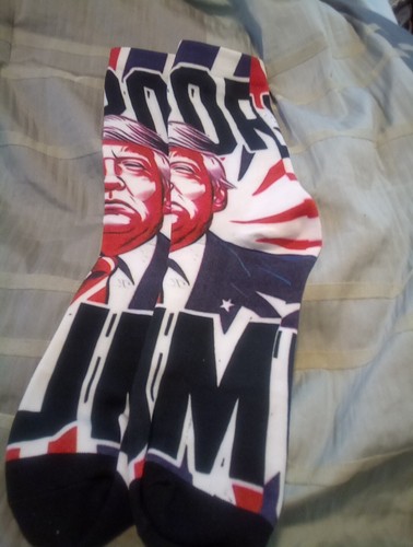 President Donald Trump Save America Men's One Size Cool Socks New in ...