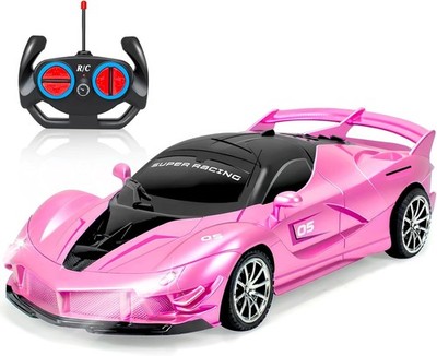 YongnKids Remote Control Car for Girls Kids, Pink RC Race Cars for ...