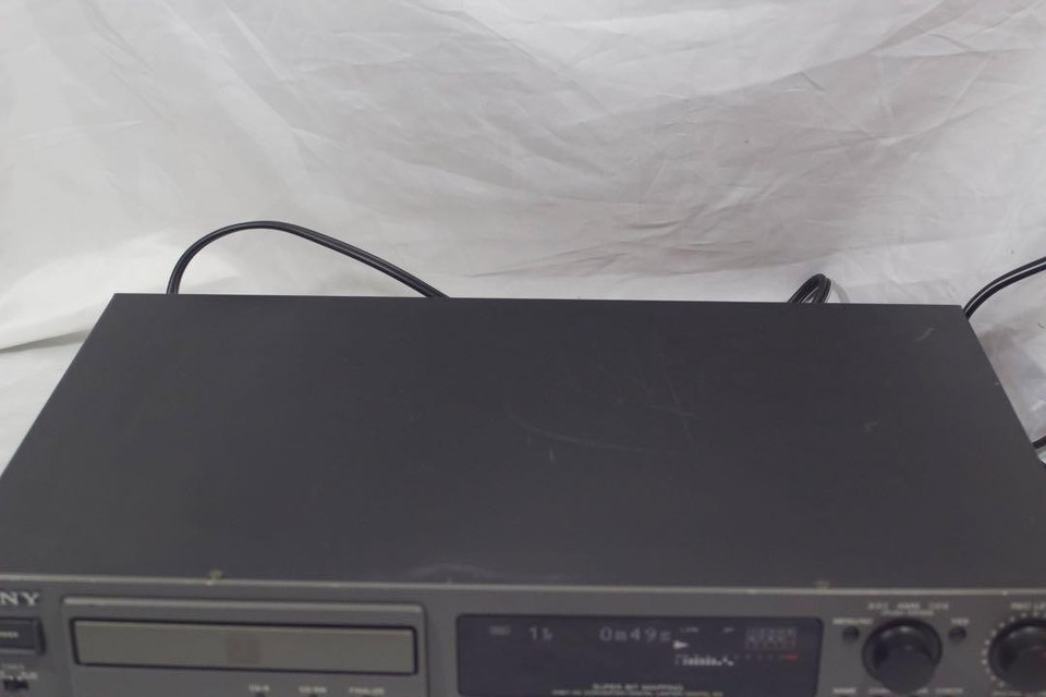 Sony CDR-W33 Professional Rack Mount CD Player Recorder Audio Tested ...