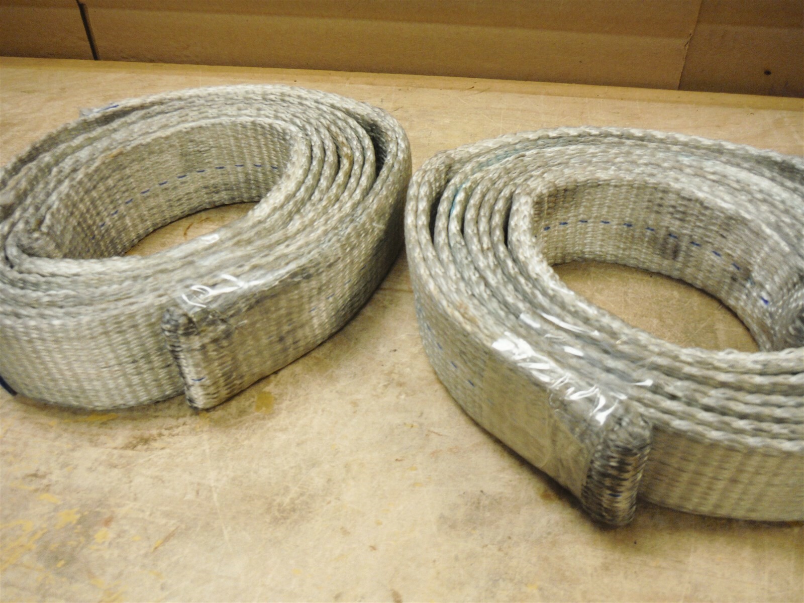 LOT of 2 Penco EEF1902X11 Lifting Straps Vertical 3200lb 11 feet long ...