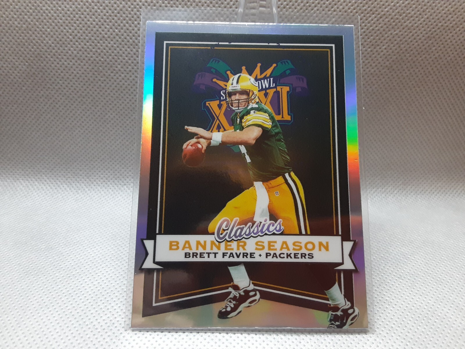 2022 Panini Classics - Banner Season Silver #BS-11 Brett Favre for sale ...
