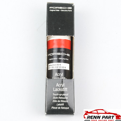 New Genuine Porsche Touch up Paint Guards Red Paint Code 80K | eBay