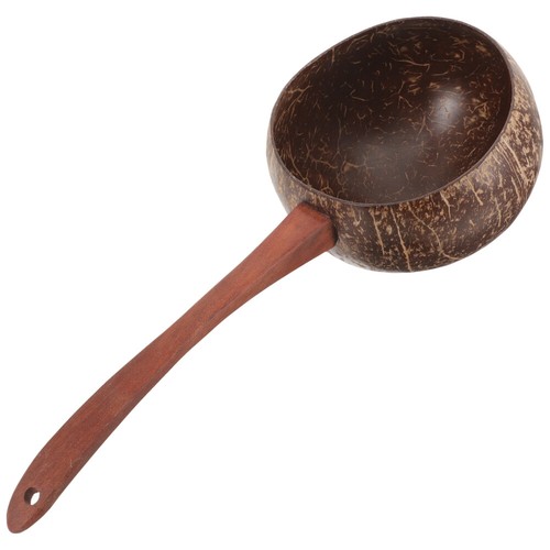 Coconut Shell Water Ladle Natural Coconut Shell Water Spoon Kitchen ...