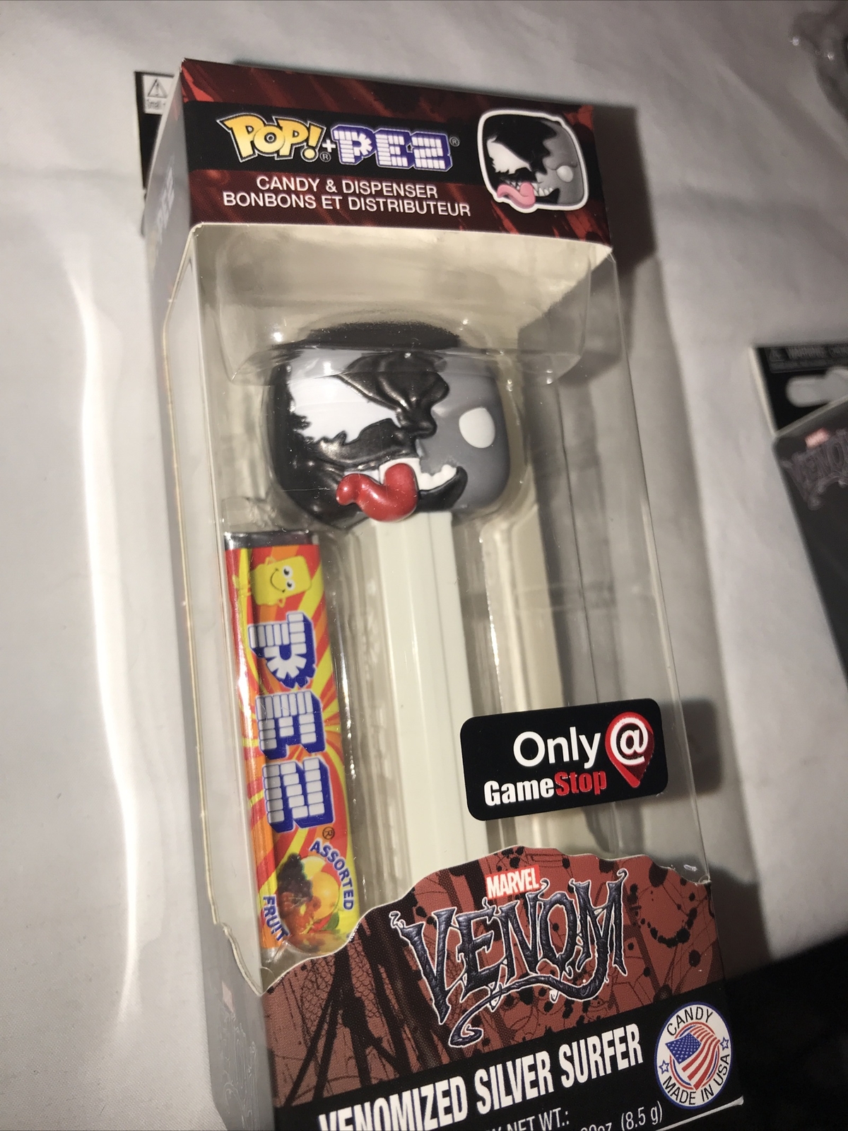 Chase Metallic Venomized Silver Surfer - GameStop Exclusive Venom Funko ...