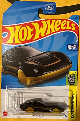 MATTEL HOT WHEELS 2021 EXPERIMOTORS Black and Gold Coupe Clip Key Chain ...