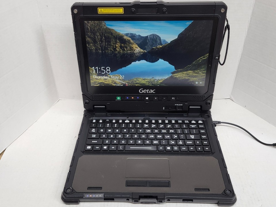 Getac K120 G2 Rugged Tablet/Laptop i5-1145G7 2.6GHz 32GB 512GB Keyboard ...