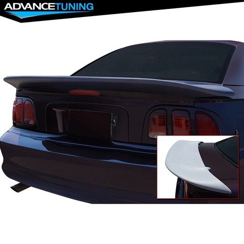 Fits 94-98 Ford Mustang Saleen Whaletail Style Trunk Spoiler Lip Lid ...