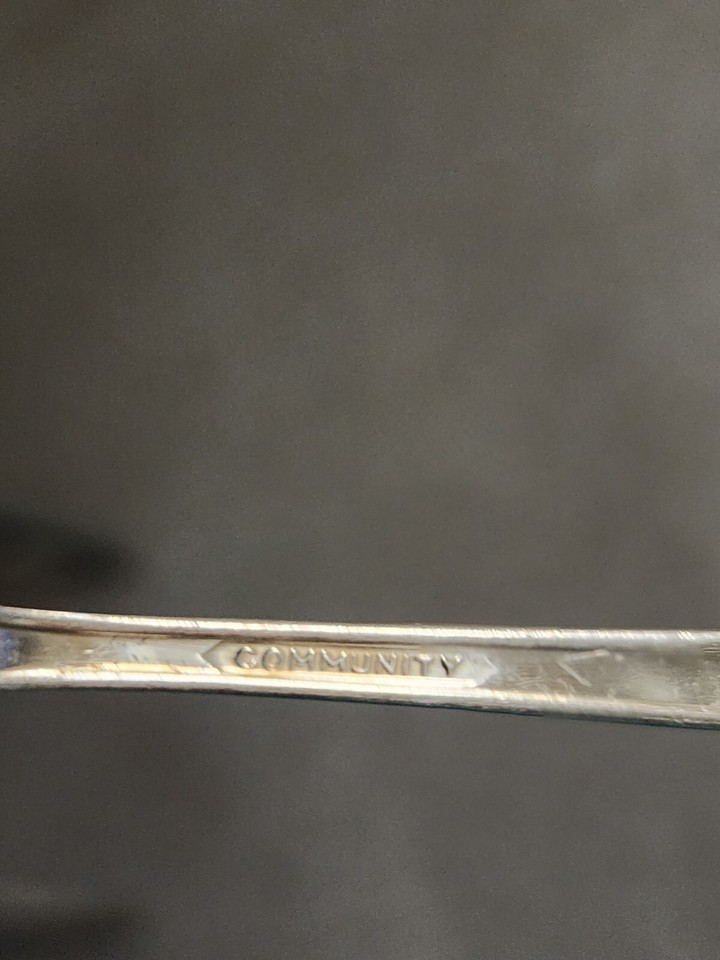 Oneida Community Plate MILADY Pattern 50-piece Silverplate Flatware ...