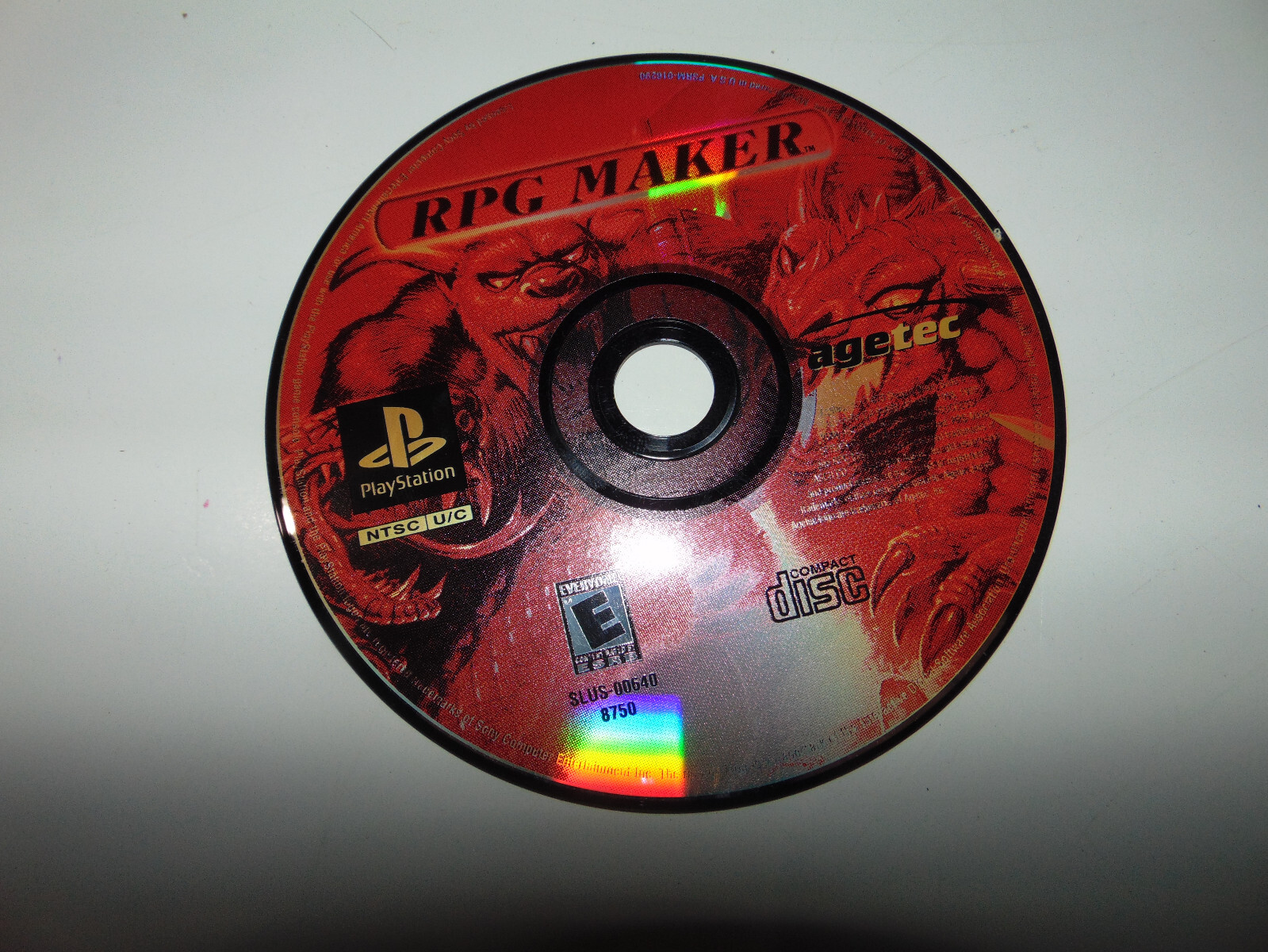 RPG Maker (Sony PlayStation 1, PS1, 2000) Disc ONLY - Tested | eBay