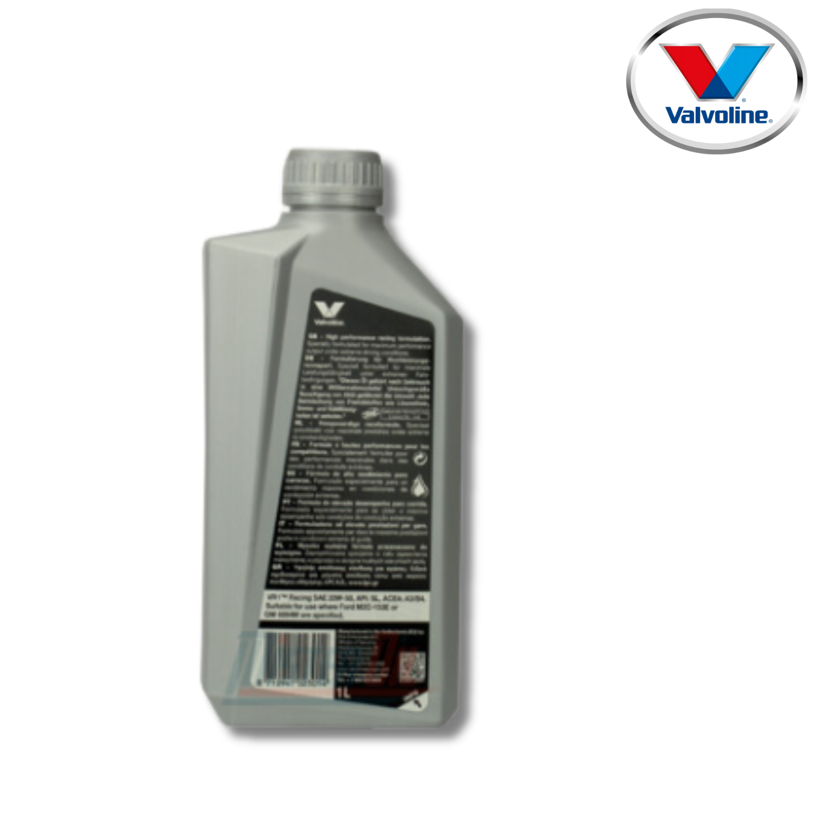 Valvoline VR1 20W50 1 Liter Racing Motoröl Rennsport Öl API SL ACEA A3 ...