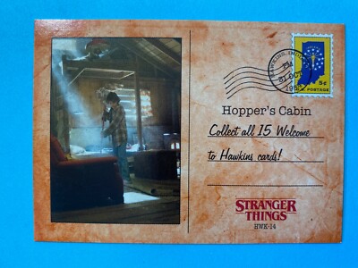 2019 Stranger Things Season 3 Welcome to Hawkins Hoppers Cabin HWK14 ...