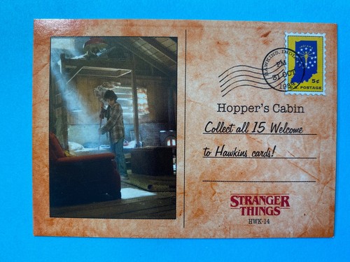 2019 Stranger Things Season 3 Welcome to Hawkins Hoppers Cabin HWK14 ...