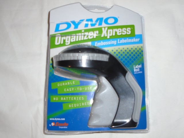 Dymo 12965 Organizer Xpress Handheld Embossing Label Maker for sale ...
