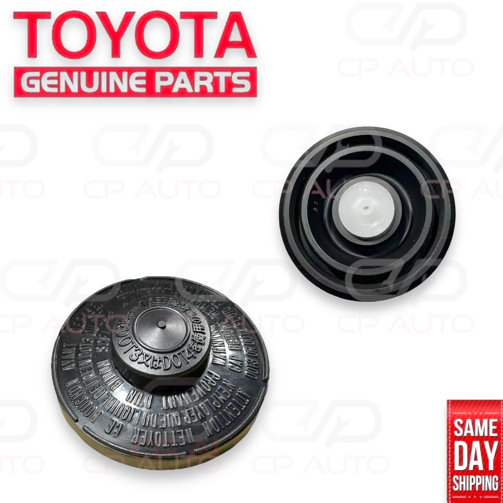03 - 08 TOYOTA COROLLA MASTER CYLINDER RESERVOIR BRAKE FLUID FILLER CAP ...