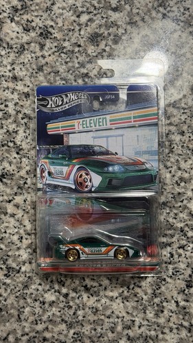 Hot Wheels Silver Series 711 Toyota Supra 7-Eleven Exclusive Car With ...