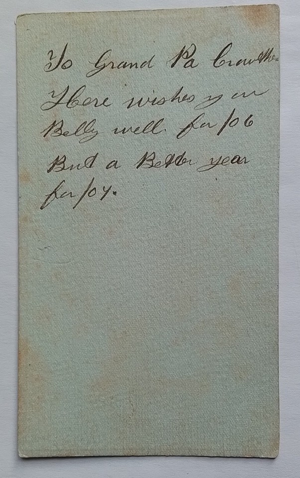 Vintage Postcard Christmas Convivial Wishes, Victorian, Cape, used ...