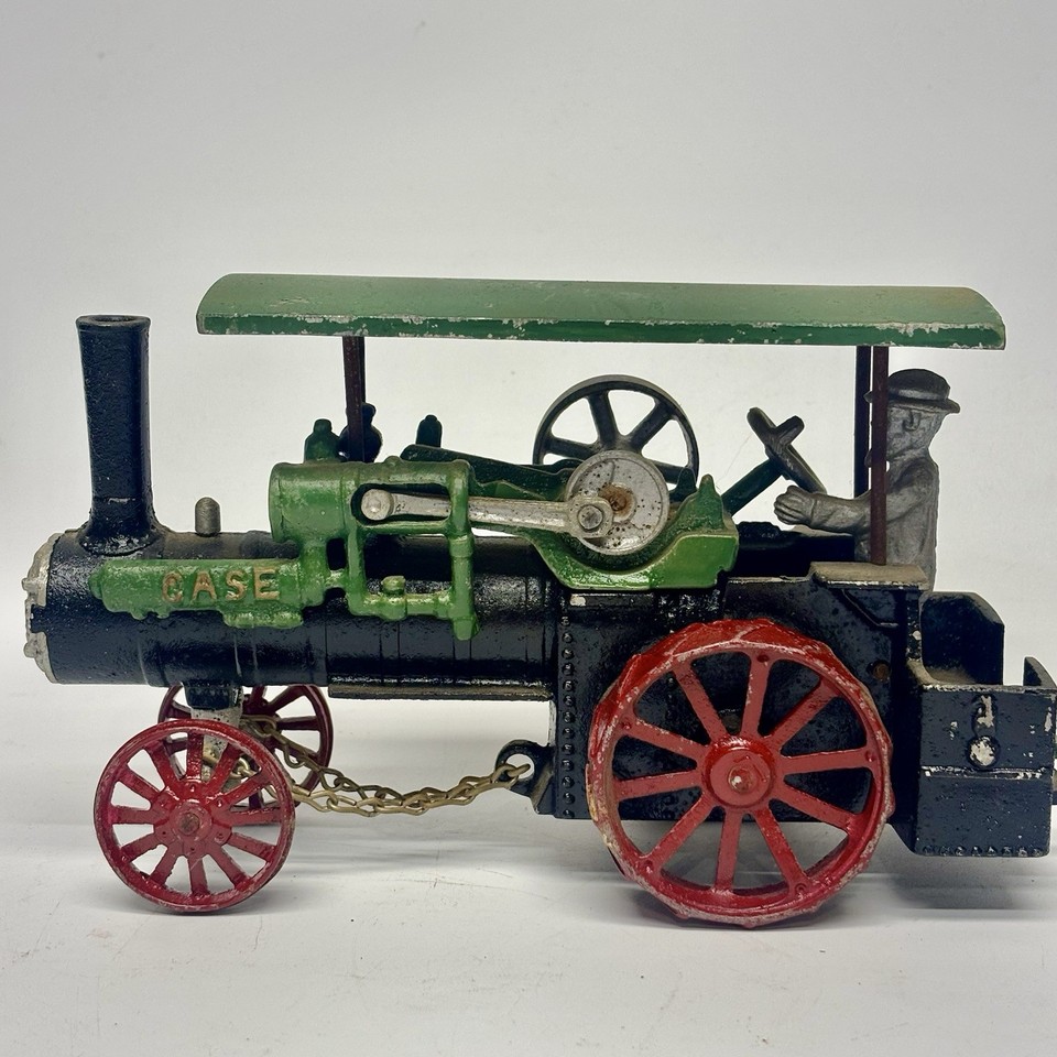 Vintage JI Case Steam Engine Tractor + Tender Irvin's Model Shop ...