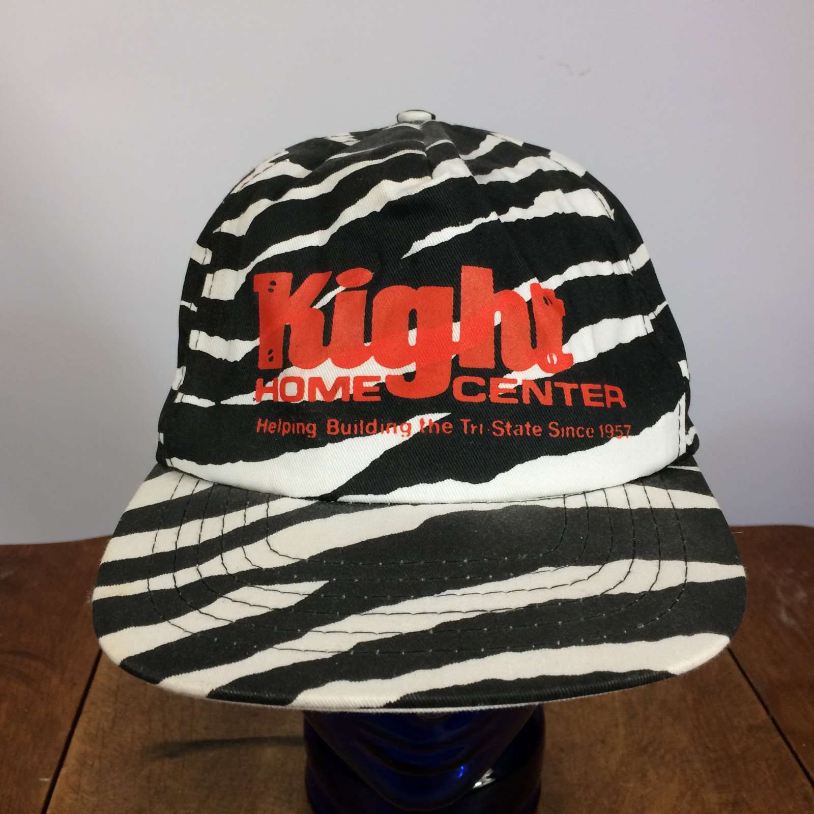 Vintage 80s 90s Abstract Kight Lumber Snapback Hat Cap Fresh Prince ...