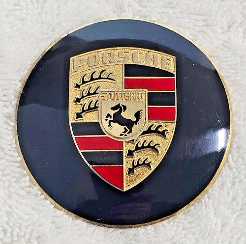 VTG 3-Post Hood Crest Emblem Badge Fits Porsche 911 912 930 356 – Gold ...