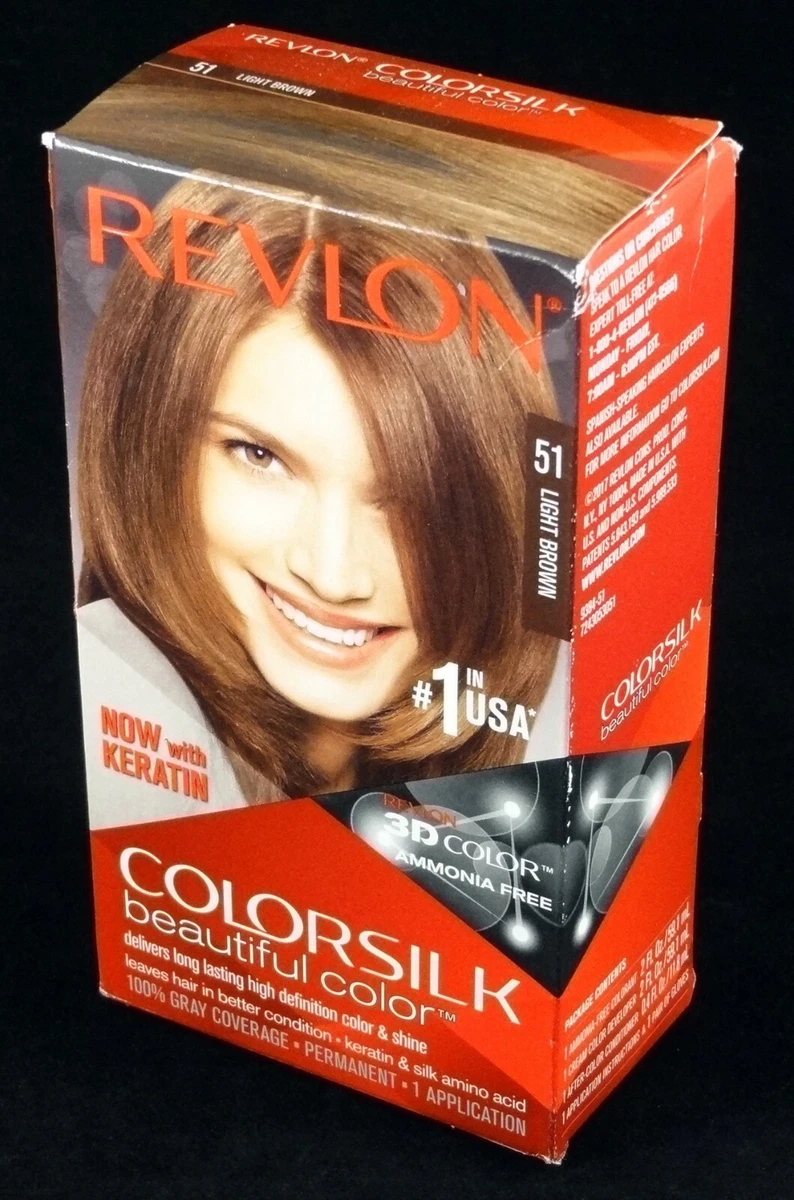 Light Brown Hair Dye Box