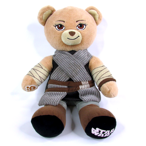 Build A Bear Disney Star Wars REY Brown Bear Plush 18" Stuffed Animal ...