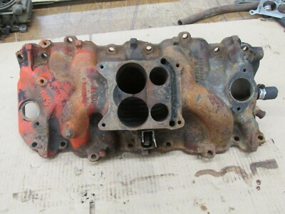 1968 Big Block Chevy BBC 396 427 Oval Port Q-Jet Intake 3883948 K-21-7 ...