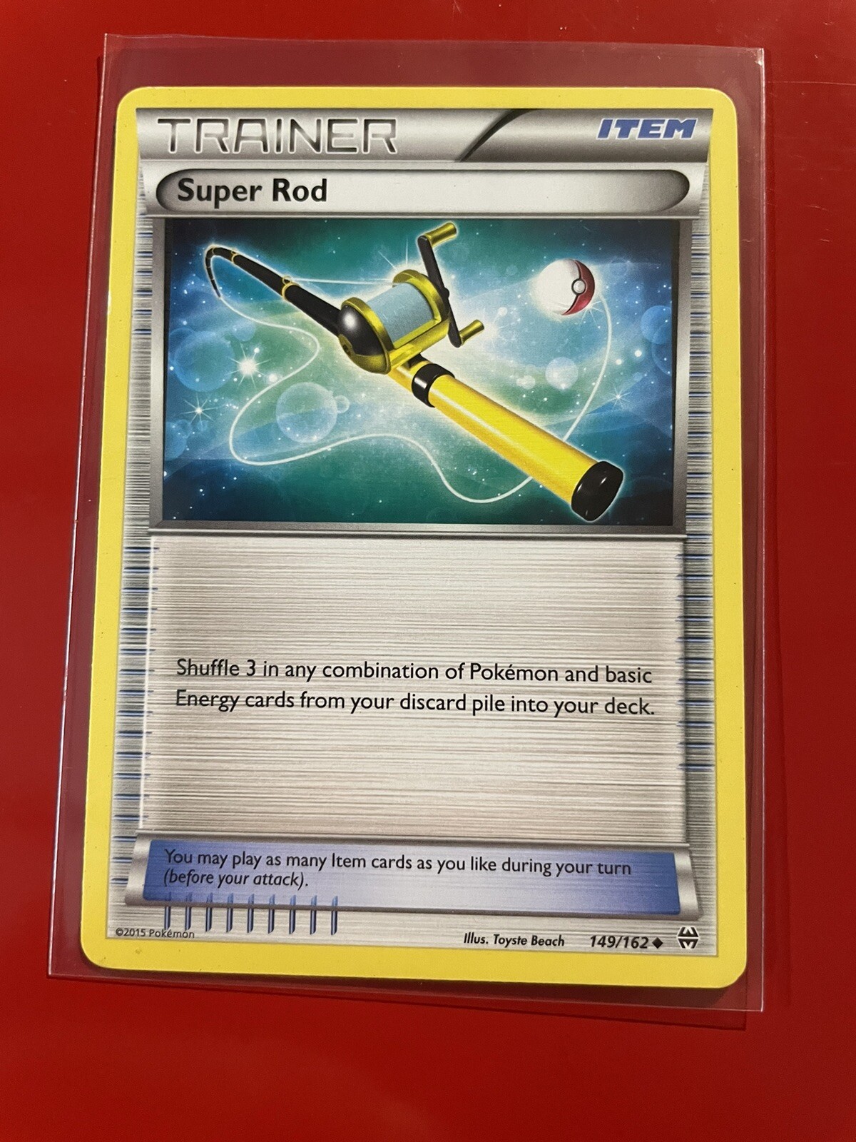 Pokémon TCG Breakthrough "Super Rod" 149/162 UNCOMMON NM | eBay