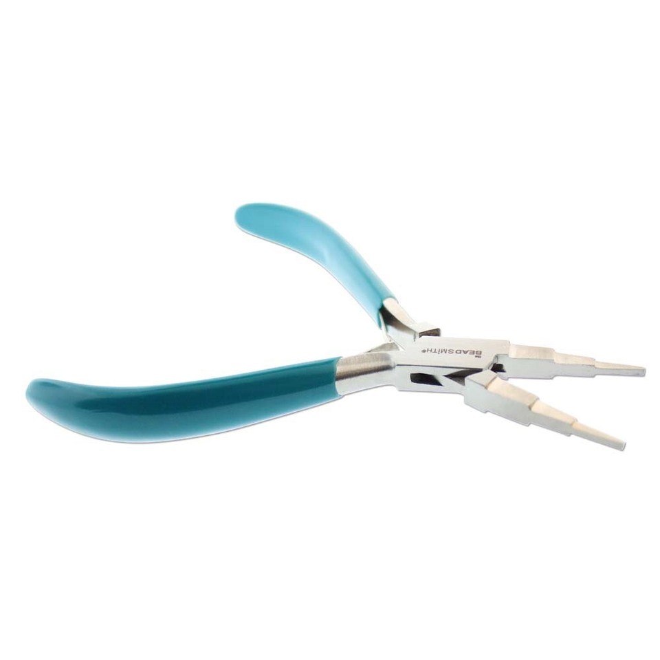 Pliers, BeadSmith 3-Step Flat Nose Pliers to Create Deep U Shaped Bends ...