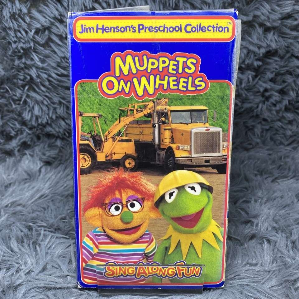 Jim Hensons Preschool Collection - Muppets on Wheels VHS 1995 Sing ...