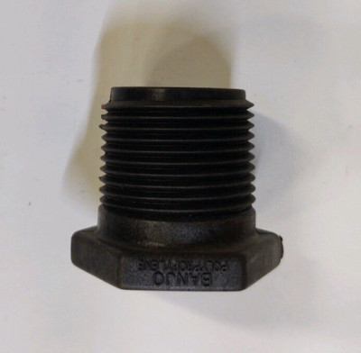 PLUG100 BANJO PIPE PLUG - BLACK POLYPROPYLENE | eBay