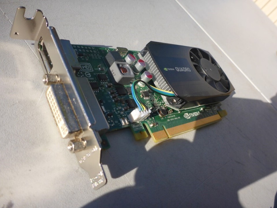 AU SELLER Nvidia QUADRO K620 2GB 4K OUTPUT Video Card LOW PROFILE ...