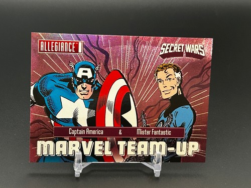 2024 Marvel Allegiance Secret Wars Team-Up #TU-12 CAPTAIN AMERICA ...