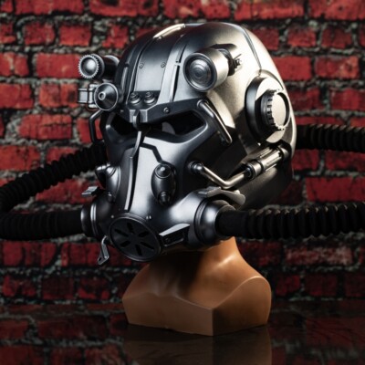 Xcoser Fallout 76 T-60 Power Armor Helmet Cosplay Prop Game 1:1 Resin ...