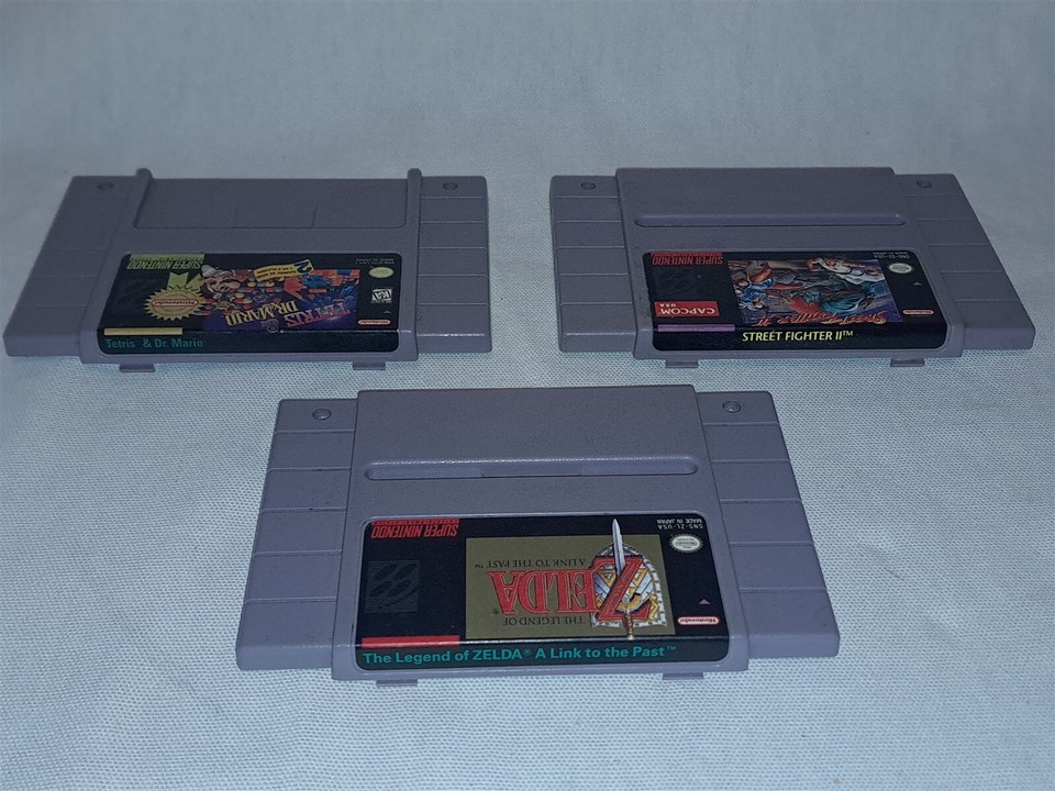 4 Super Nintendo SNES Game Lot + 3 Top Shells [READ DESCRIPTION] | eBay