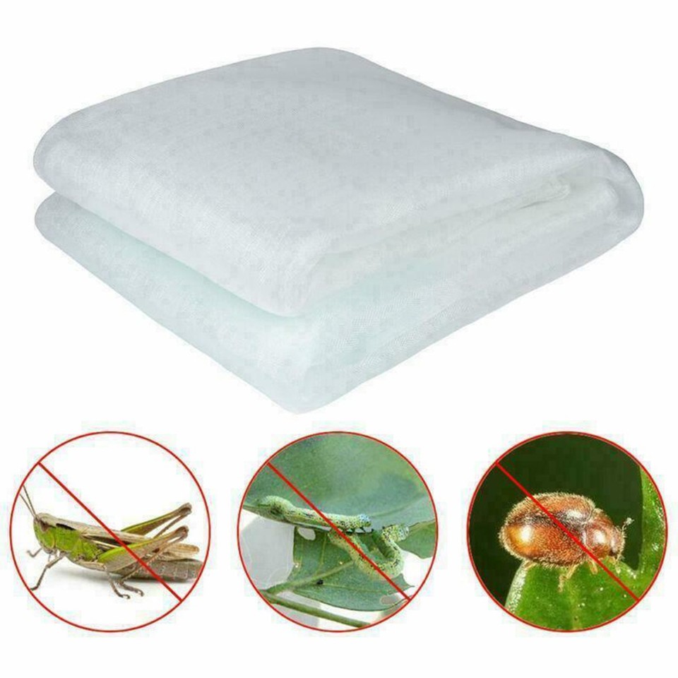10 x20 FT Mosquito Garden Bug Insect Netting Barrier Bird Net Plant ...
