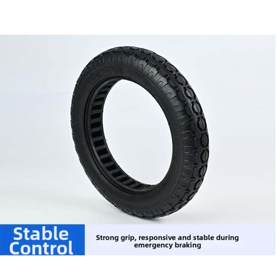 Damping Solid Wheelchair Tire Non-inflatable Wheel Anti-deflation No ...