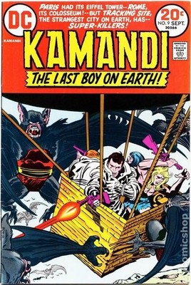 Kamandi #9 FN+ 6.5 1973 Stock Image | eBay
