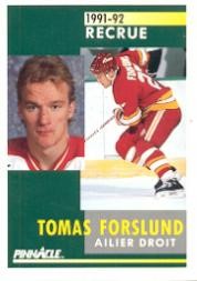 1991-92 Pinnacle French #333 Tomas Forslund RC - HKY | eBay