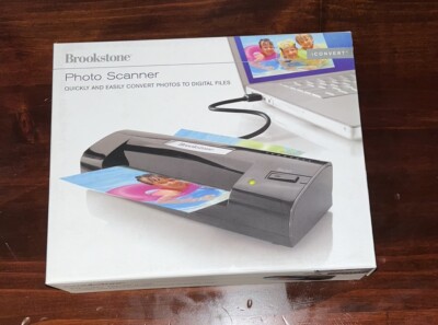NEW Brookstone iConvert Photo Scanner | eBay