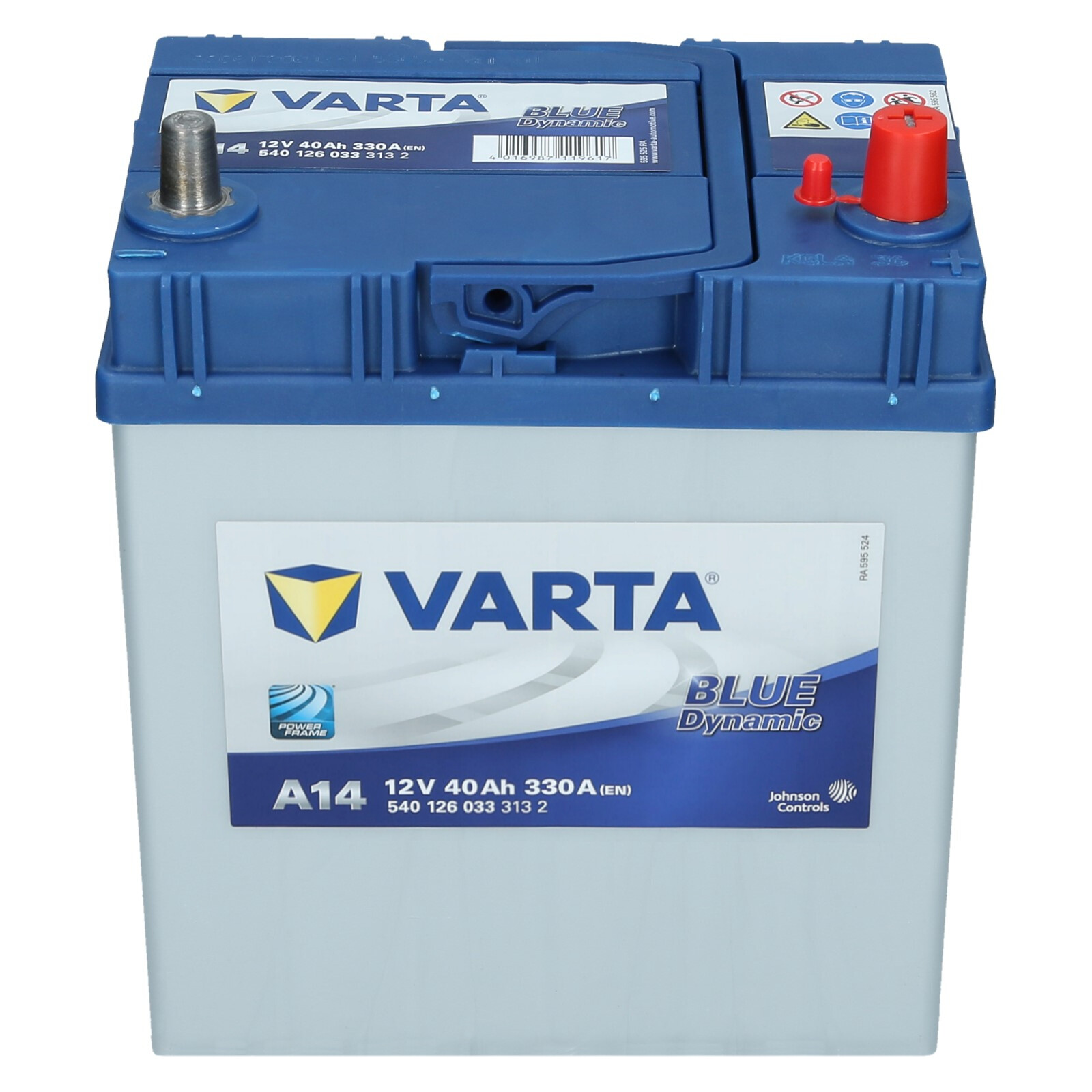 Varta A14 12V 40Ah 330A/EN Autobatterie Blue Dynamic PKW Batterie NEU ...