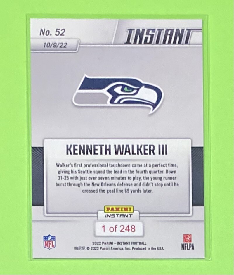 2022 Panini Instant Football - NFL BASE / ROOKIE CARD SP - Pick A Card ...