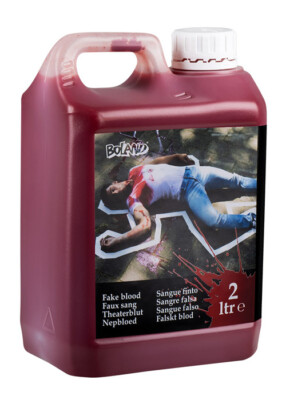 Large Bottle Red Fake Blood 2 litres Halloween FX Special Effects ...