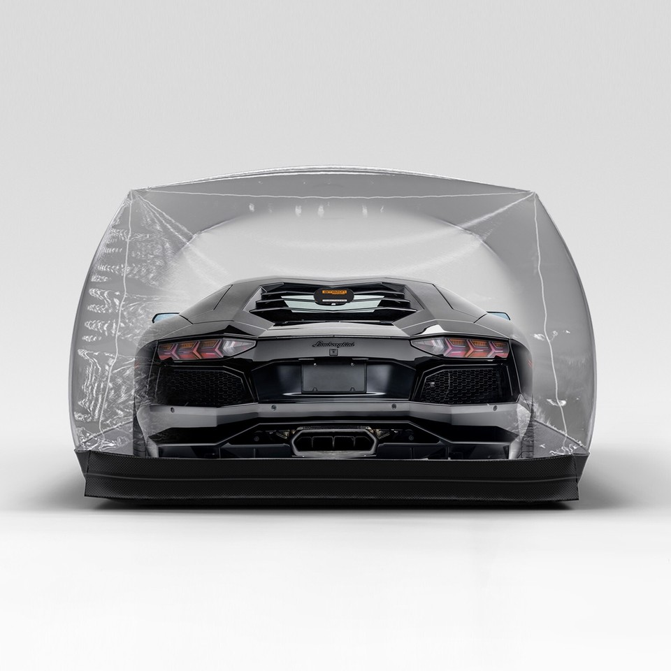 Premium Capsule Cover for Lamborghini Aventador – Luxury Car Storage ...
